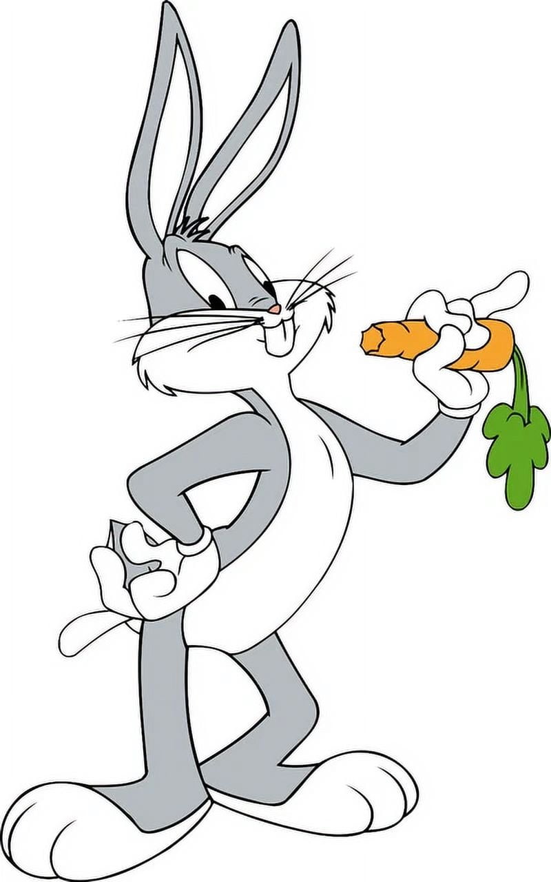 Bugs Bunny Sticker Looney Tunes Phone Decal Water Bottle Stickers Car ...