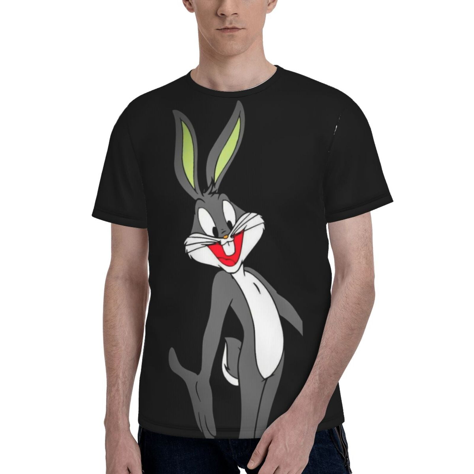 Bugs Bunny T Shirt For Men Women, Graphic Print Casual Unisex Short ...