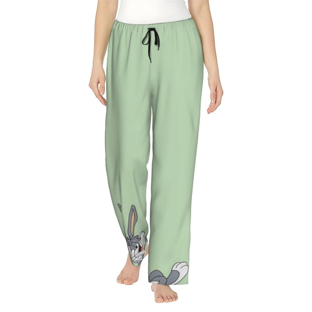 Bugs Bunny Women's Pajama Pants Ultra Soft Comfy Sleep Lounge Pants ...