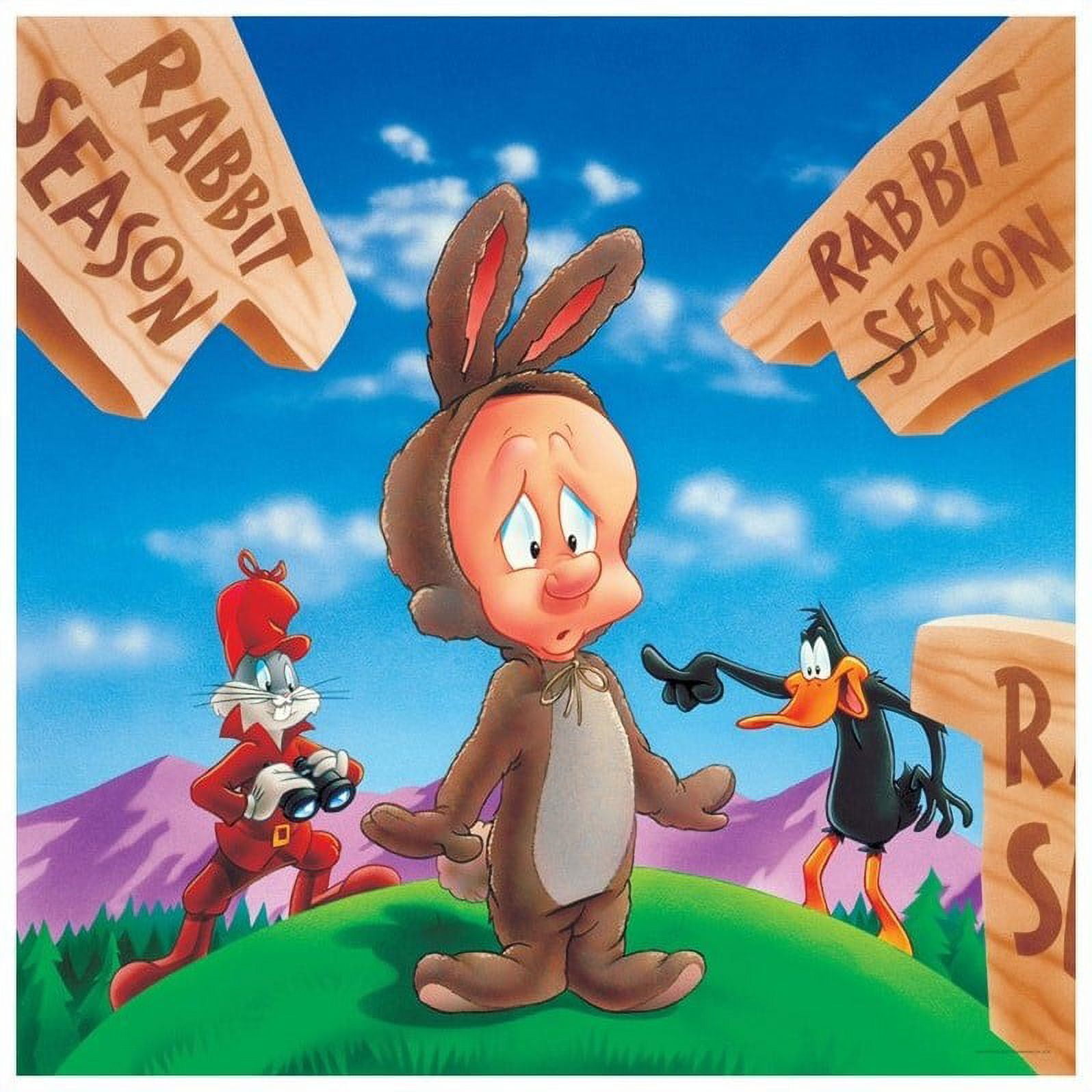 Elmer Fudd And Bugs Bunny Rabbit Season