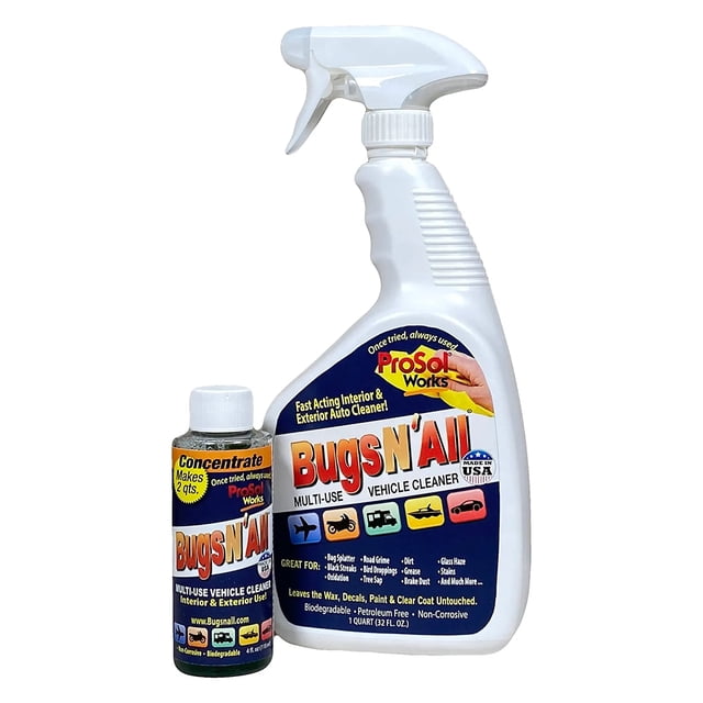 Bugs N All - Auto Insect Spray Removal, Chemical Cleaning for Car ...