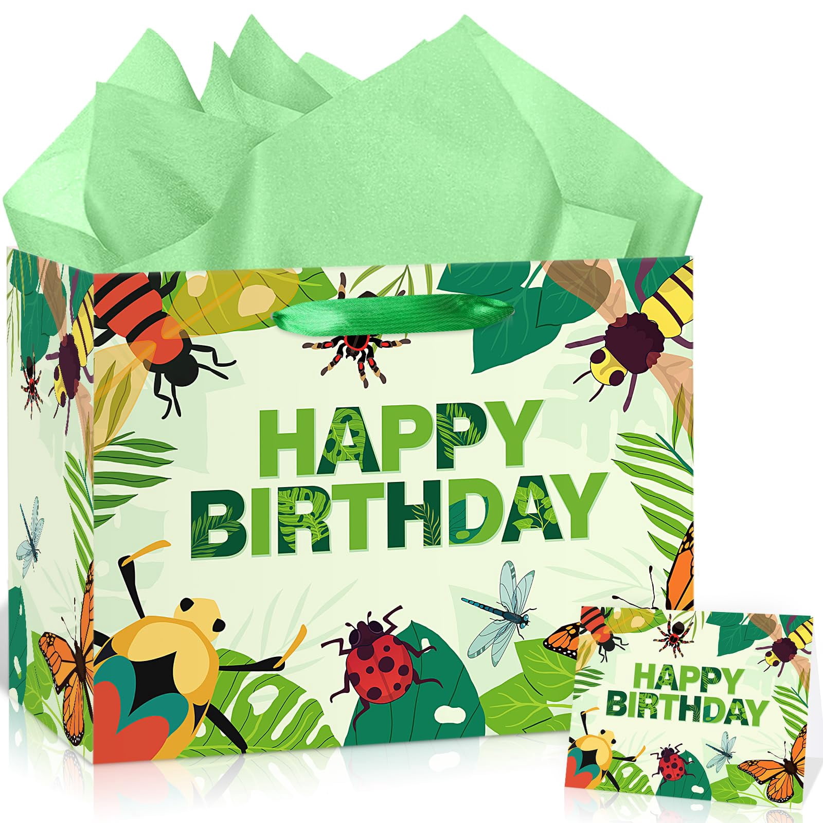 Bugs Party Birthday Gift DEF29 Bag for Girls Kids Spring Summer Happy ...