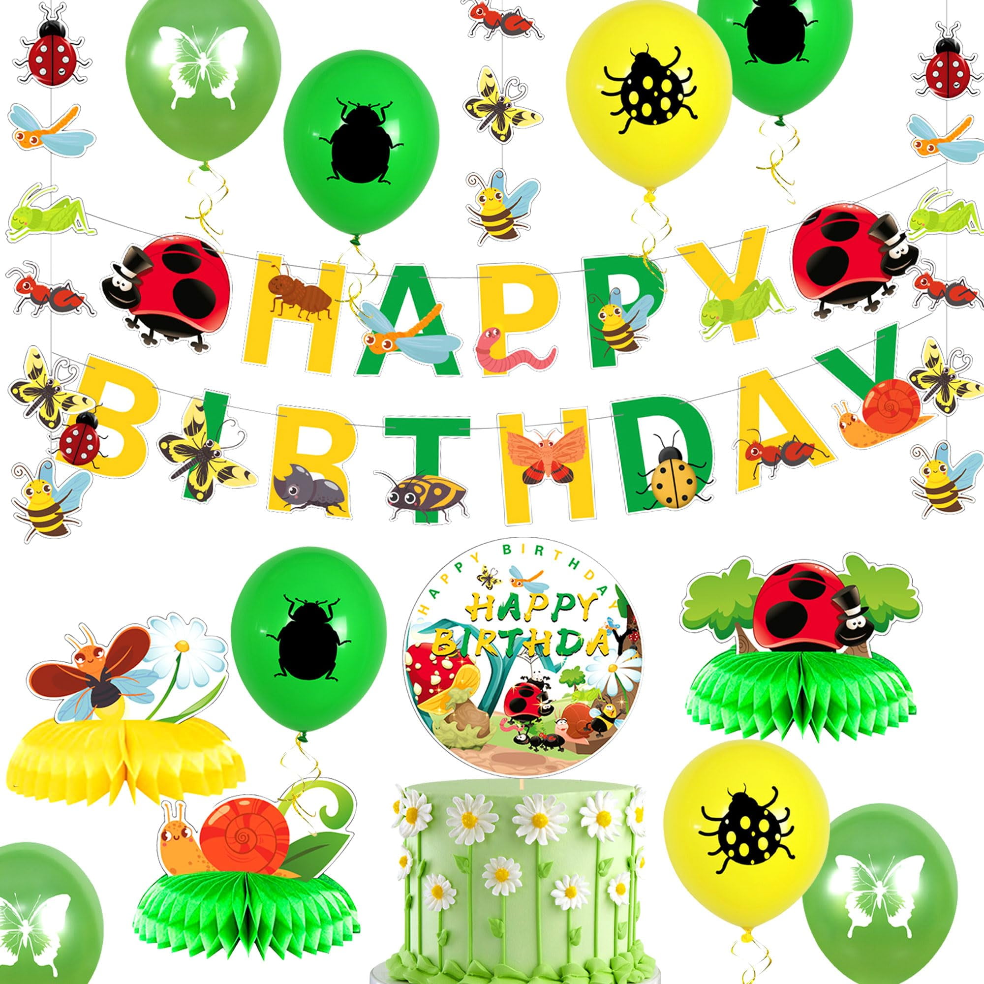 Bugs Party Decorations Bug Insects Birthday NSD3 Party Decorations ...