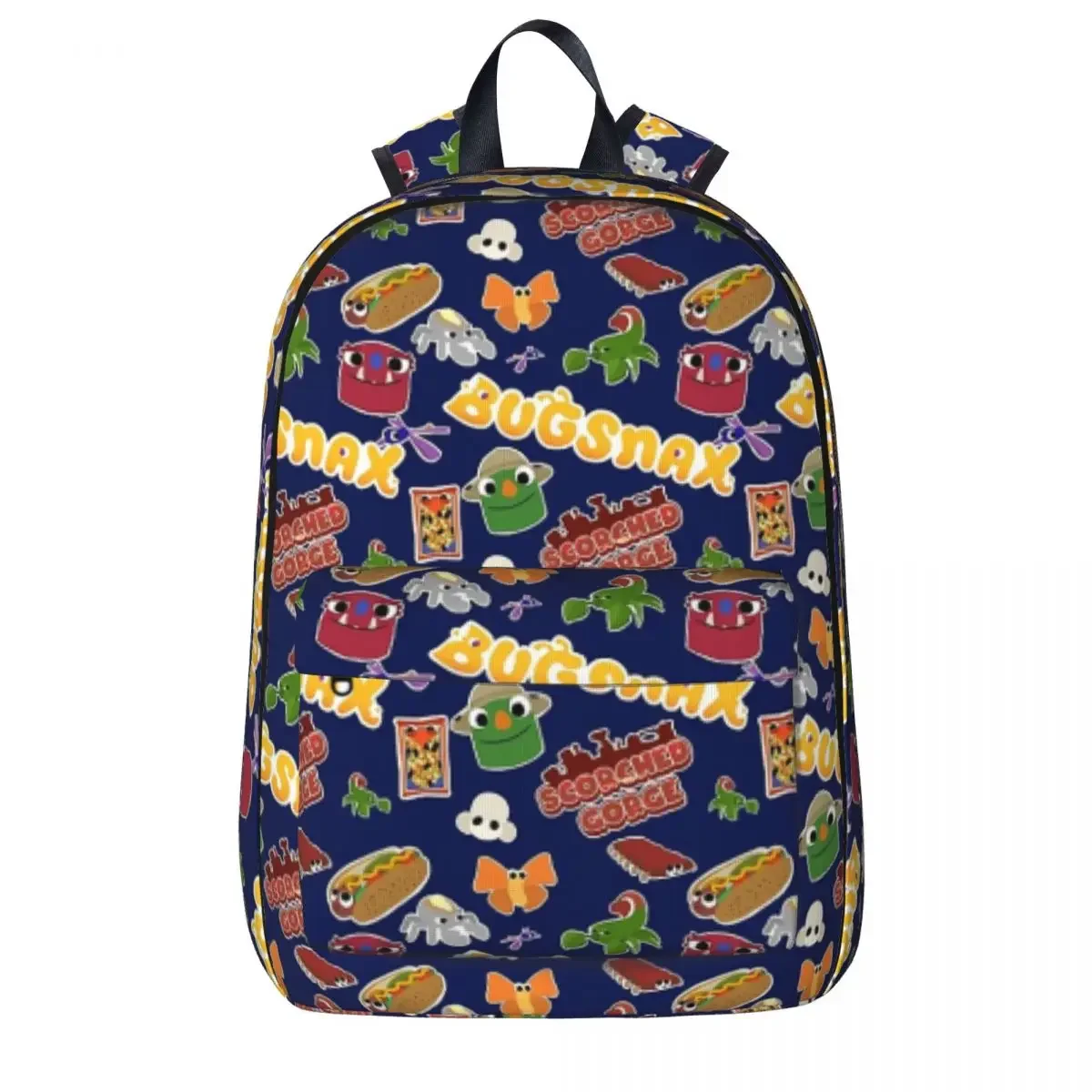 Bugsnax Fan Art Scorched Gorge Backpacks Large Capacity Student Book ...