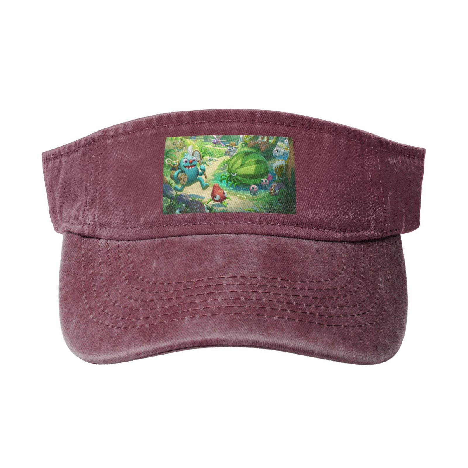 Bugsnax Sun Visor Hats for Women Men Adjustable Sports Sun Hats Golf ...