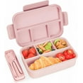 Bugucat Lunch Box 1300ML 2 Set,Leak-Proof Bento Lunch Box with 4 ...