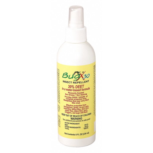 Bugx Insect Repellent,8 oz,Bottle,PK12 12656 - Walmart Business Supplies