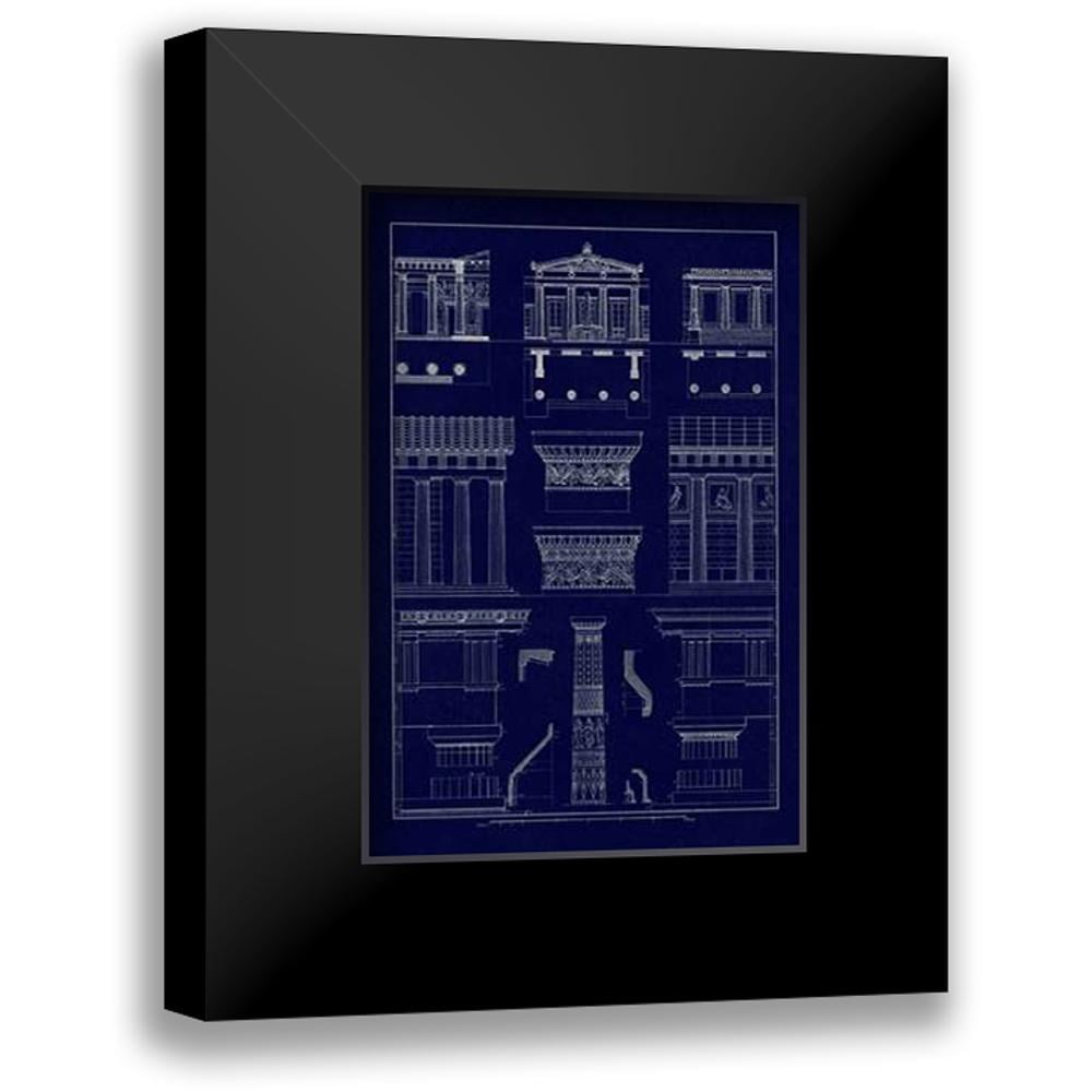 Buhlmann, J. 11x14 Black Modern Framed Museum Art Print Titled - Doric ...