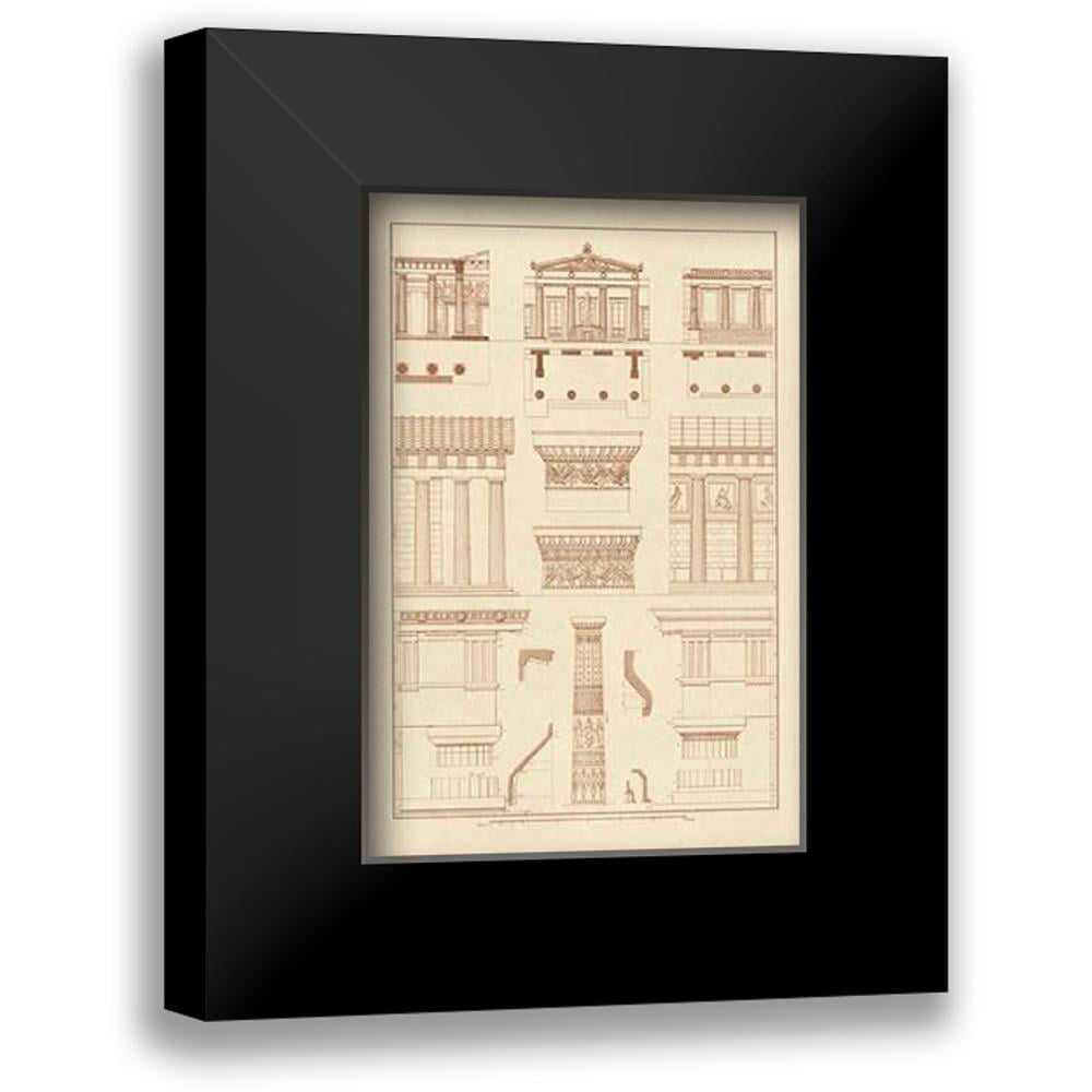 Buhlmann, J. 11x14 Black Modern Framed Museum Art Print Titled - Doric ...