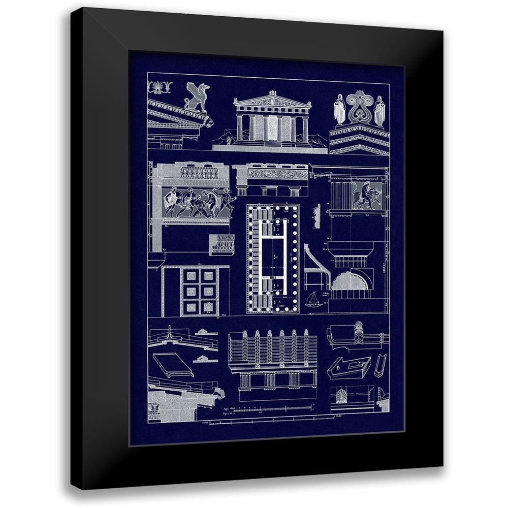Buhlmann, J. 11x14 Black Modern Framed Museum Art Print Titled - Temple ...