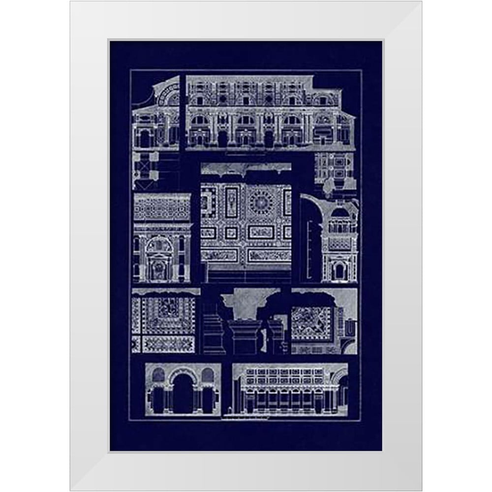 Buhlmann, J. 11x14 White Modern Wood Framed Museum Art Print Titled ...