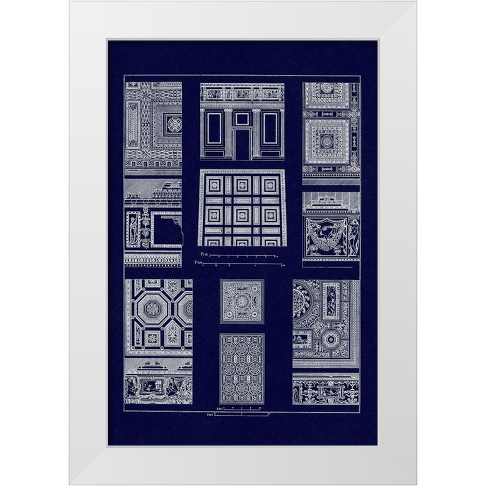 Buhlmann, J. 11x14 White Modern Wood Framed Museum Art Print Titled ...