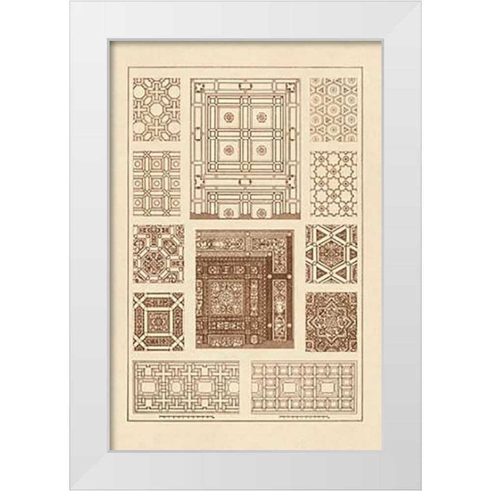 Buhlmann, J. 11x14 White Modern Wood Framed Museum Art Print Titled ...