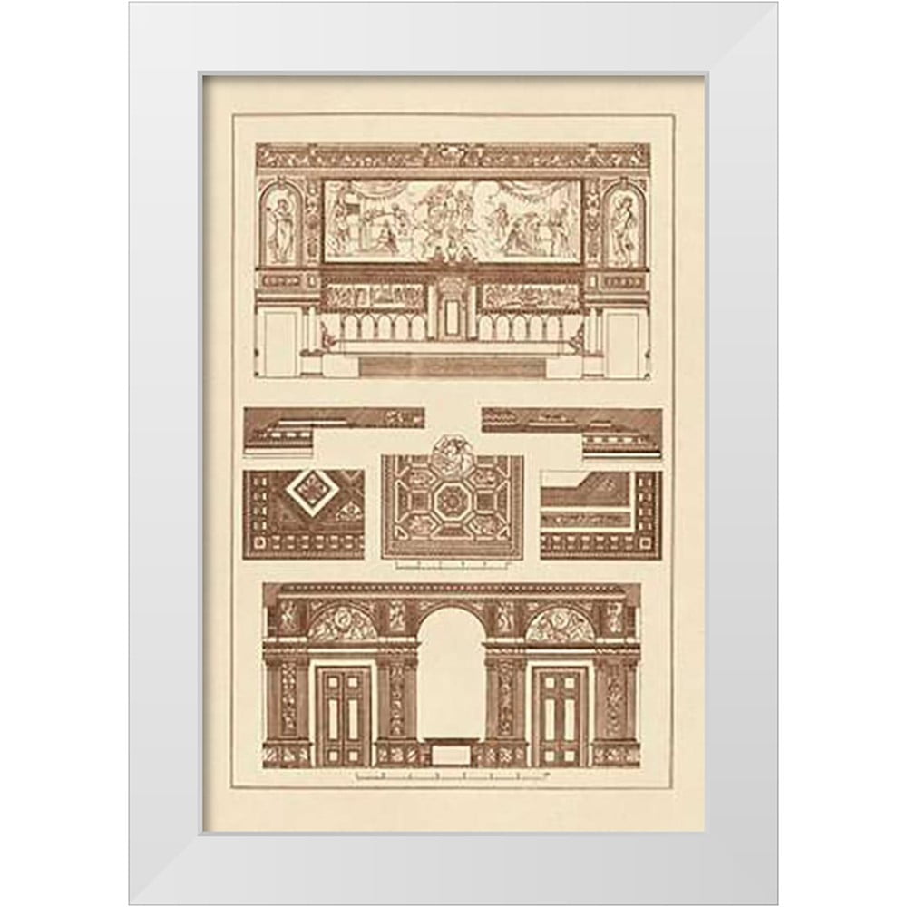 Buhlmann, J. 11x14 White Modern Wood Framed Museum Art Print Titled ...