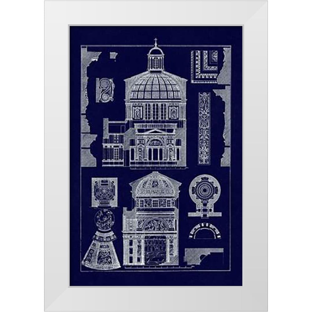 Buhlmann, J. 11x14 White Modern Wood Framed Museum Art Print Titled ...