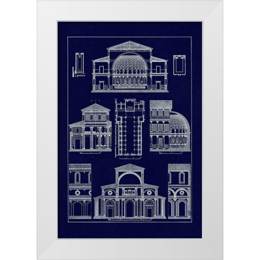 Buhlmann, J. 11x14 White Modern Wood Framed Museum Art Print Titled ...