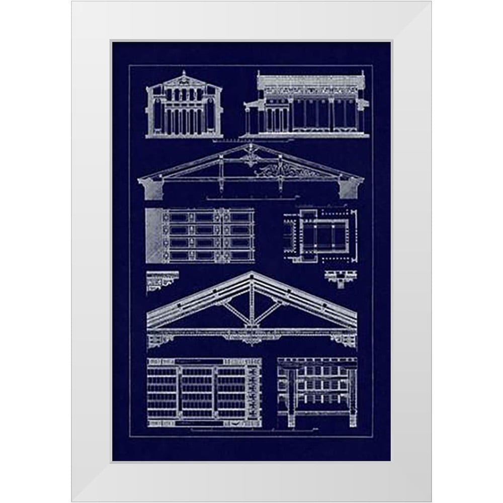 Buhlmann, J. 11x14 White Modern Wood Framed Museum Art Print Titled ...