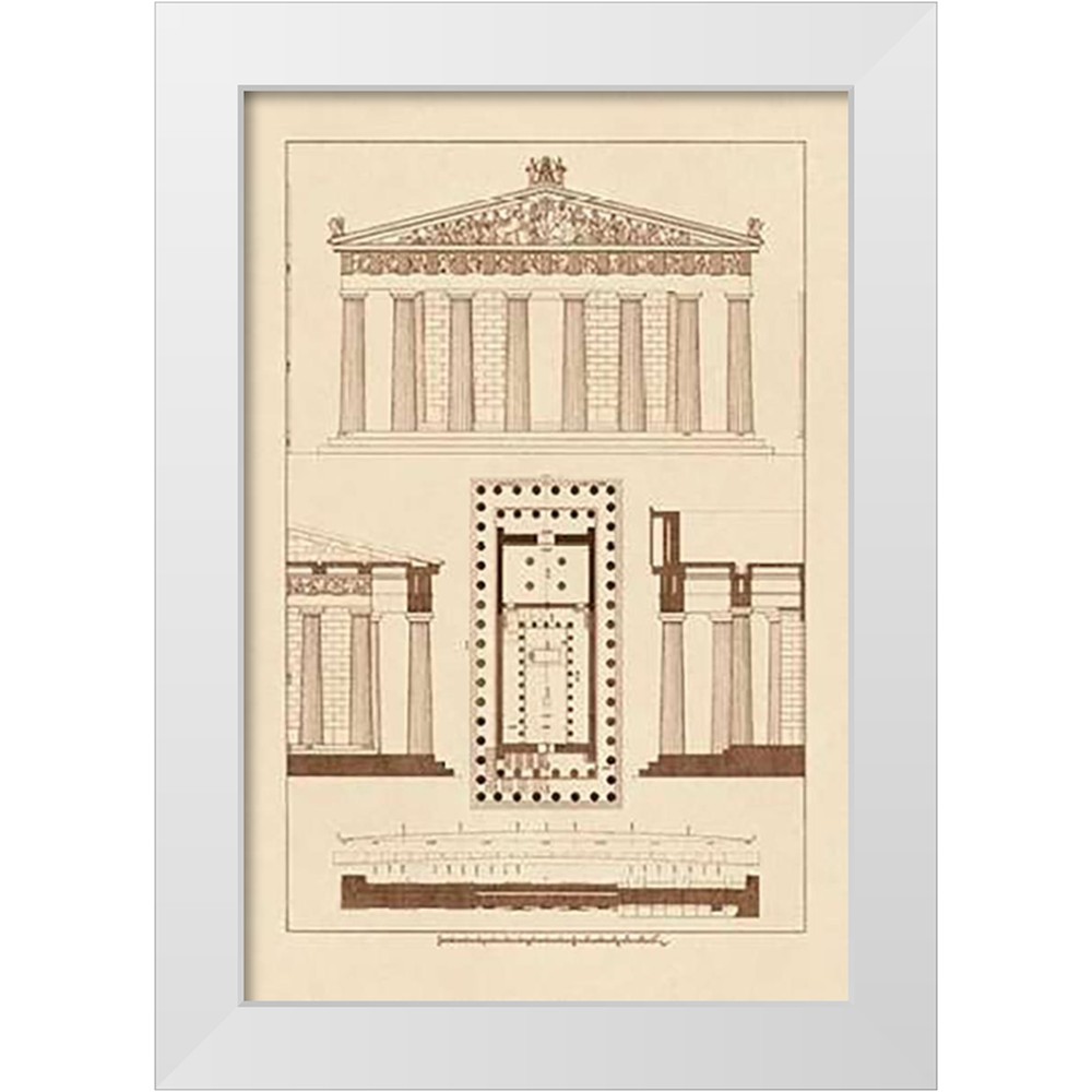 Buhlmann, J. 11x14 White Modern Wood Framed Museum Art Print Titled ...
