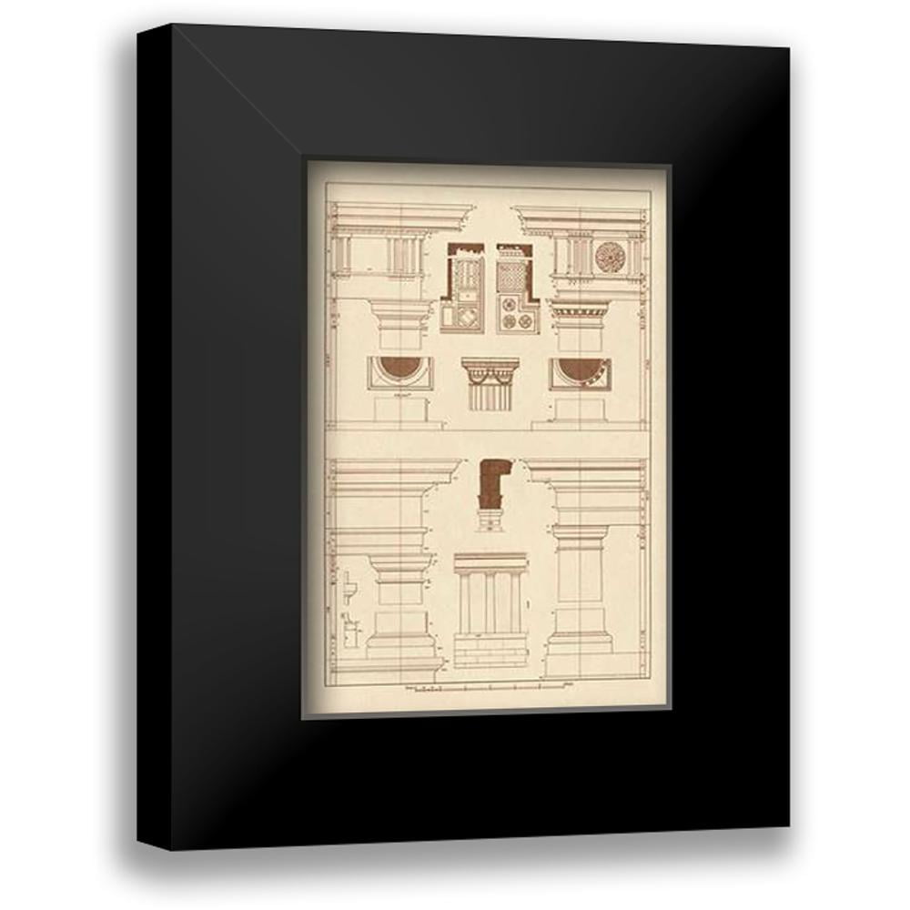 Buhlmann, J. 13x18 Black Modern Framed Museum Art Print Titled - Doric ...