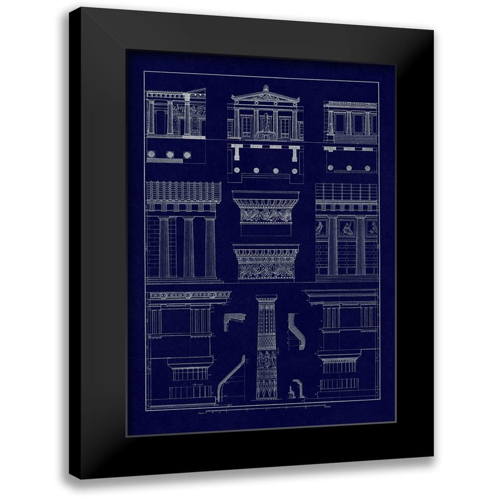 Buhlmann, J. 17x24 Black Modern Framed Museum Art Print Titled - Doric ...