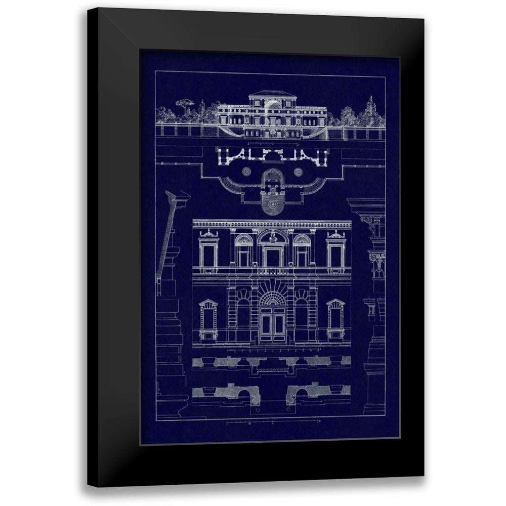 Buhlmann, J. 17x24 Black Modern Framed Museum Art Print Titled - Villa ...