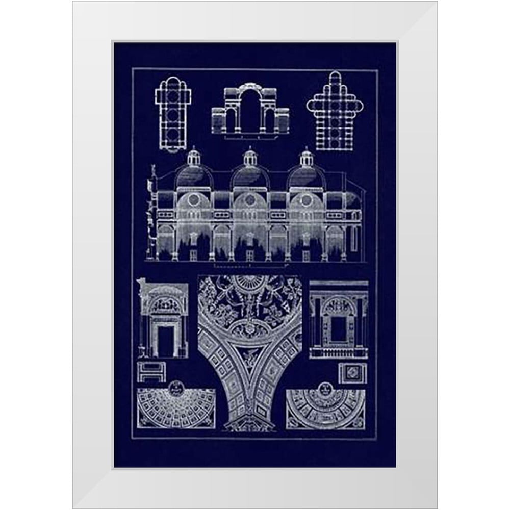 Buhlmann, J. 17x24 White Modern Wood Framed Museum Art Print Titled ...