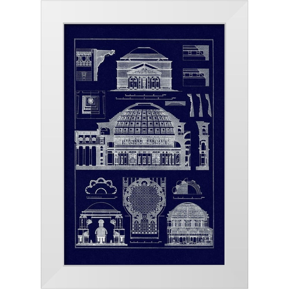 Buhlmann, J. 17x24 White Modern Wood Framed Museum Art Print Titled ...