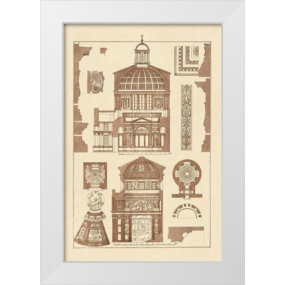 Buhlmann, J. 23x32 White Modern Wood Framed Museum Art Print Titled ...