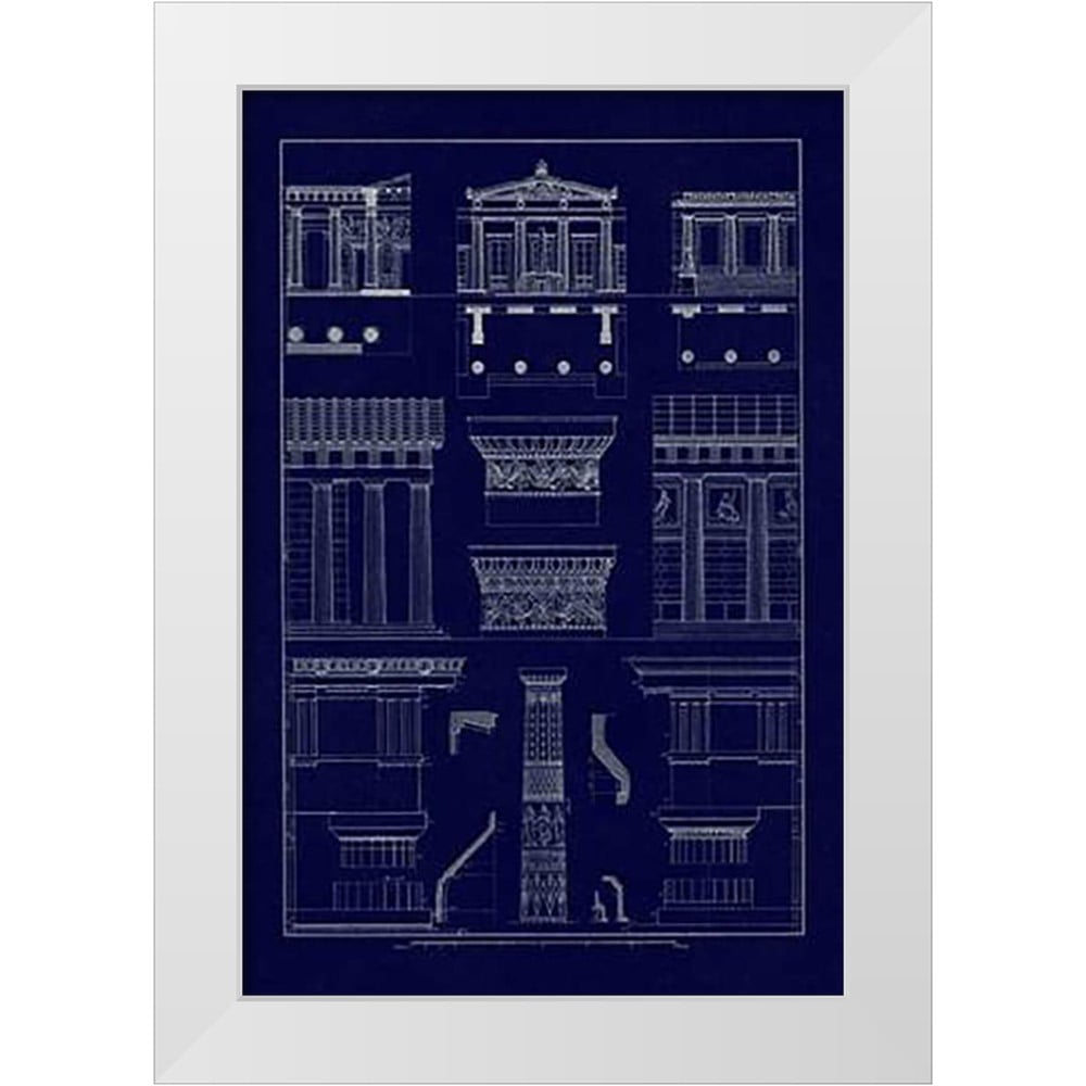 Buhlmann, J. 23x32 White Modern Wood Framed Museum Art Print Titled ...