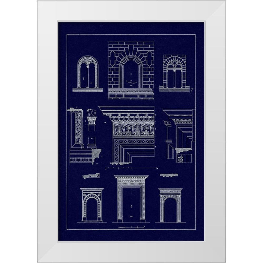 Buhlmann, J. 23x32 White Modern Wood Framed Museum Art Print Titled ...