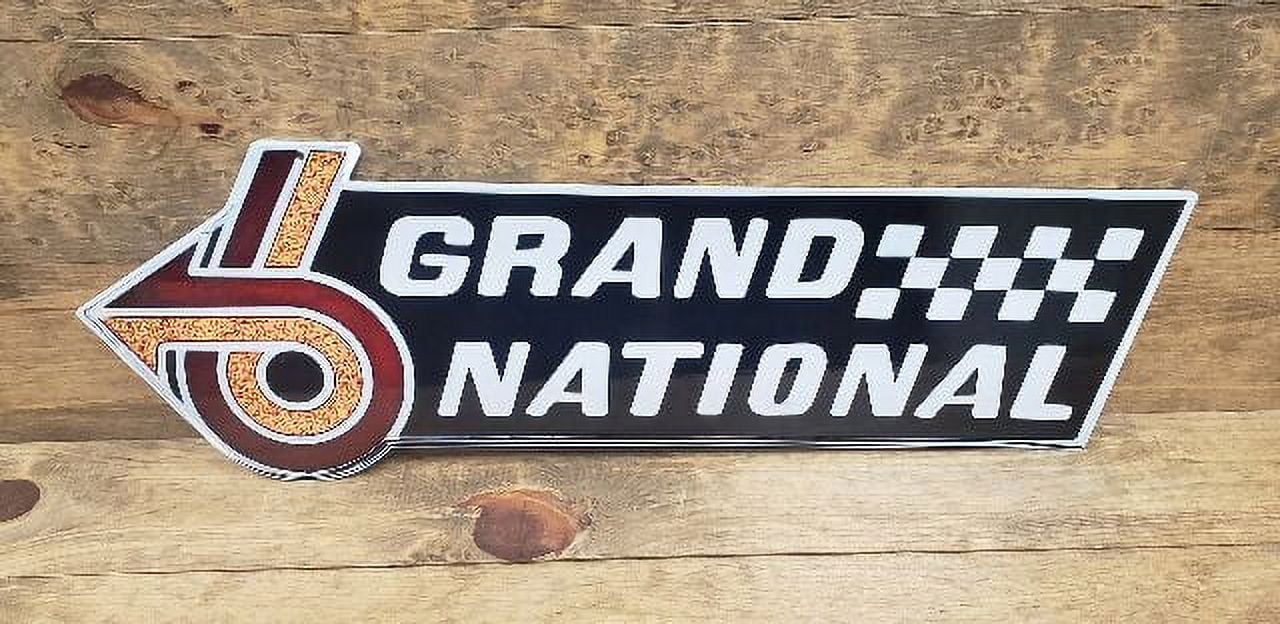Buick Grand National Emblem Logo Wall Art Flat Steel Sign - Walmart.com