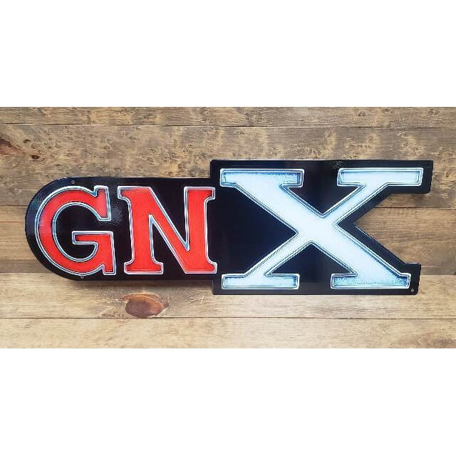 Buick Grand National GNX Emblem Logo Wall Art Flat Steel Sign - Walmart.com