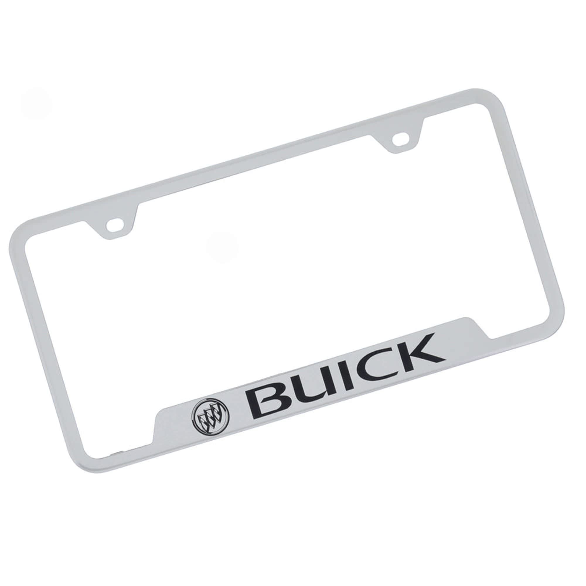 Buick Logo Chrome Stainless Steel 50 States License Plate Frame ...