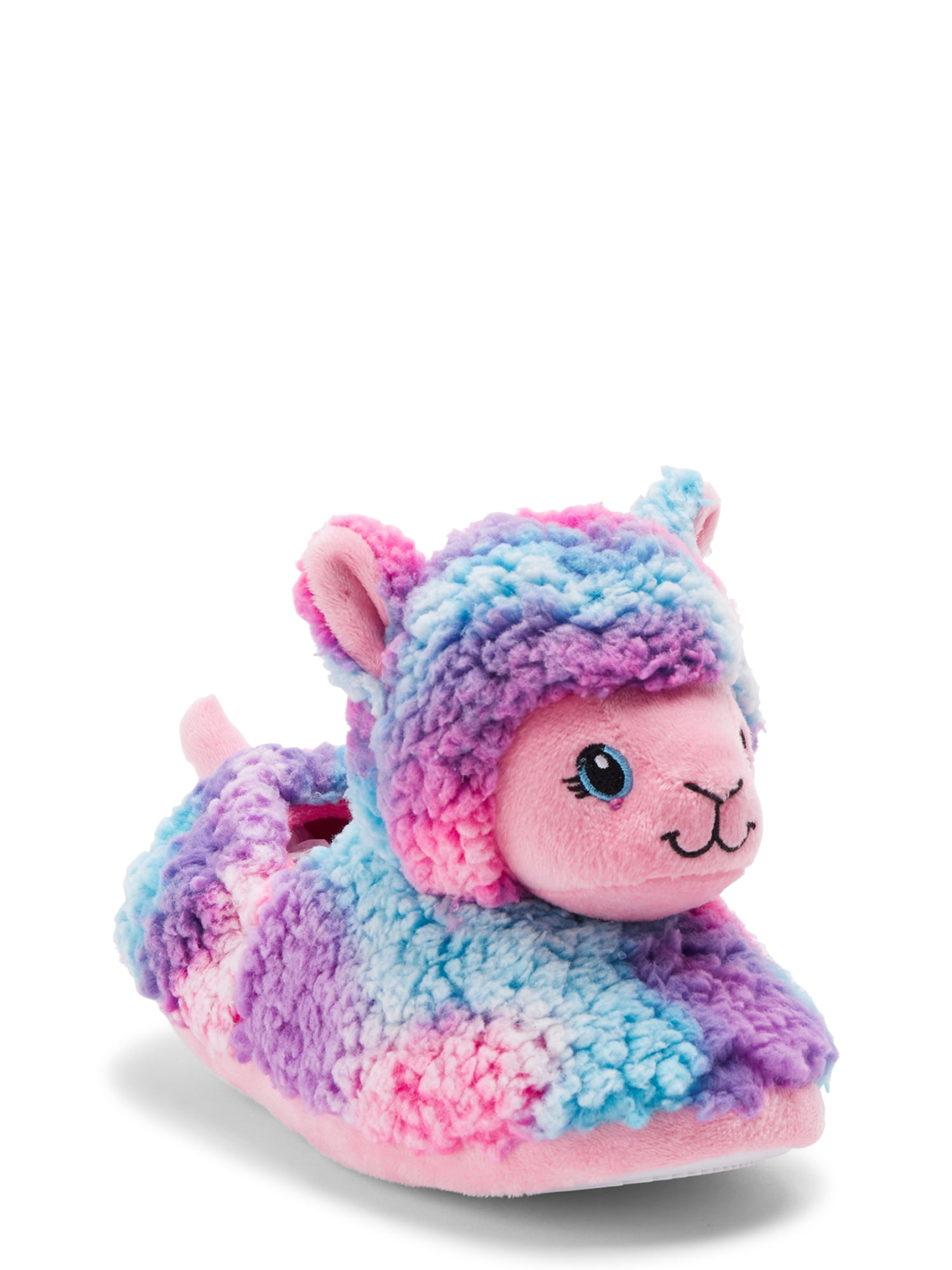 Build-A-Bear Girls' Lovable Llama Slippers, Small 10-11 - Walmart.com
