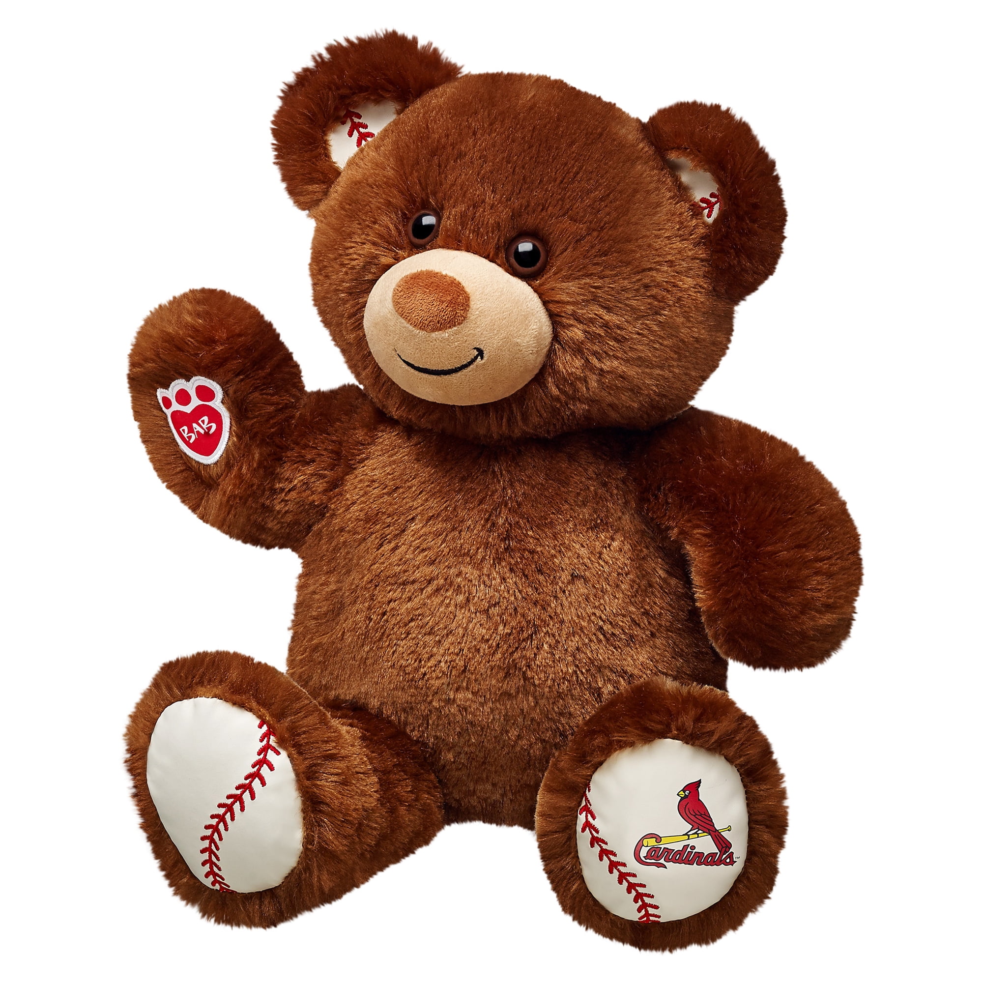 Build-A-Bear St. Louis Cardinals Teddy Bear Plush - Walmart.com