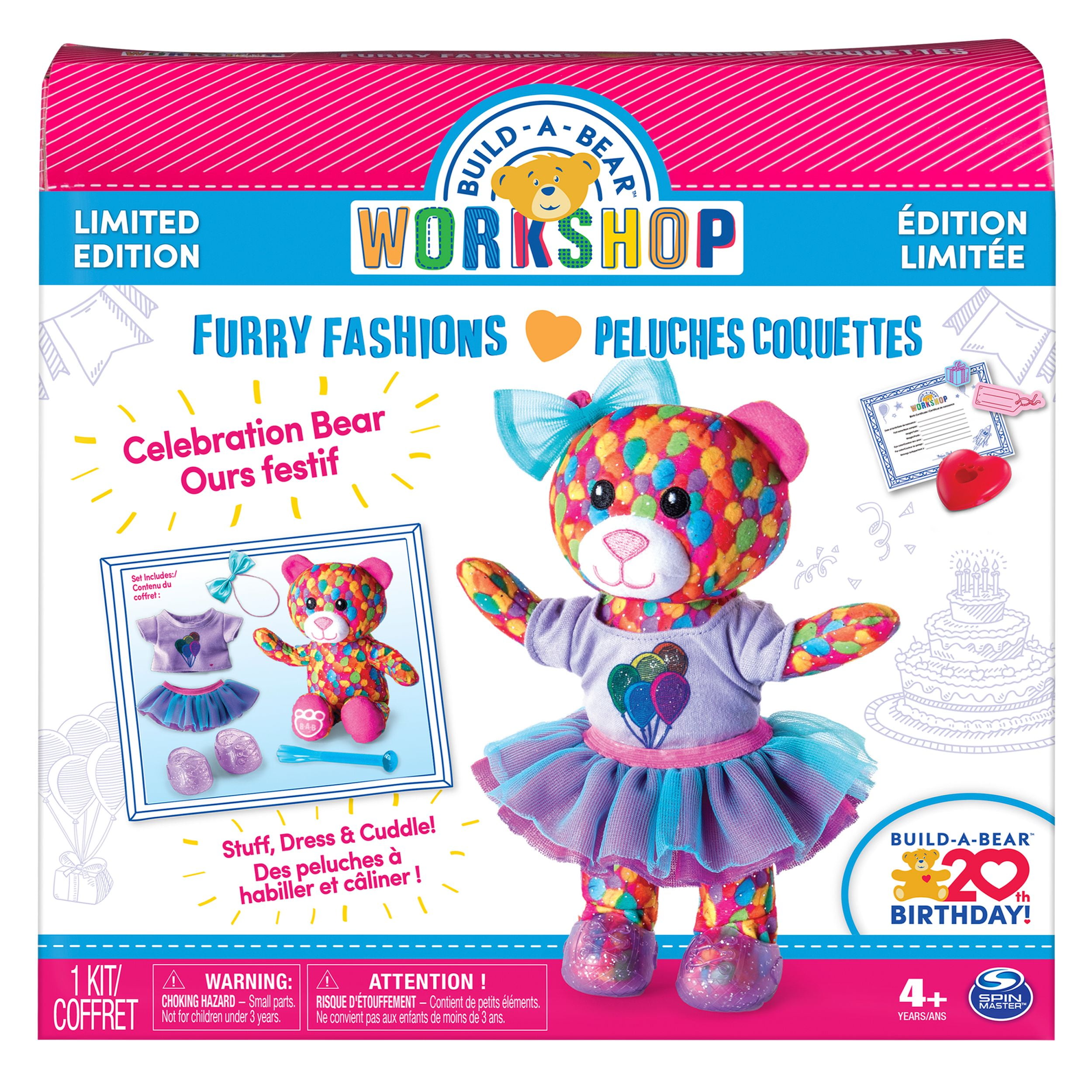 Build-A-Bear Workshop - Furry Fashions - Build-A-Bear 20th Birthday ...