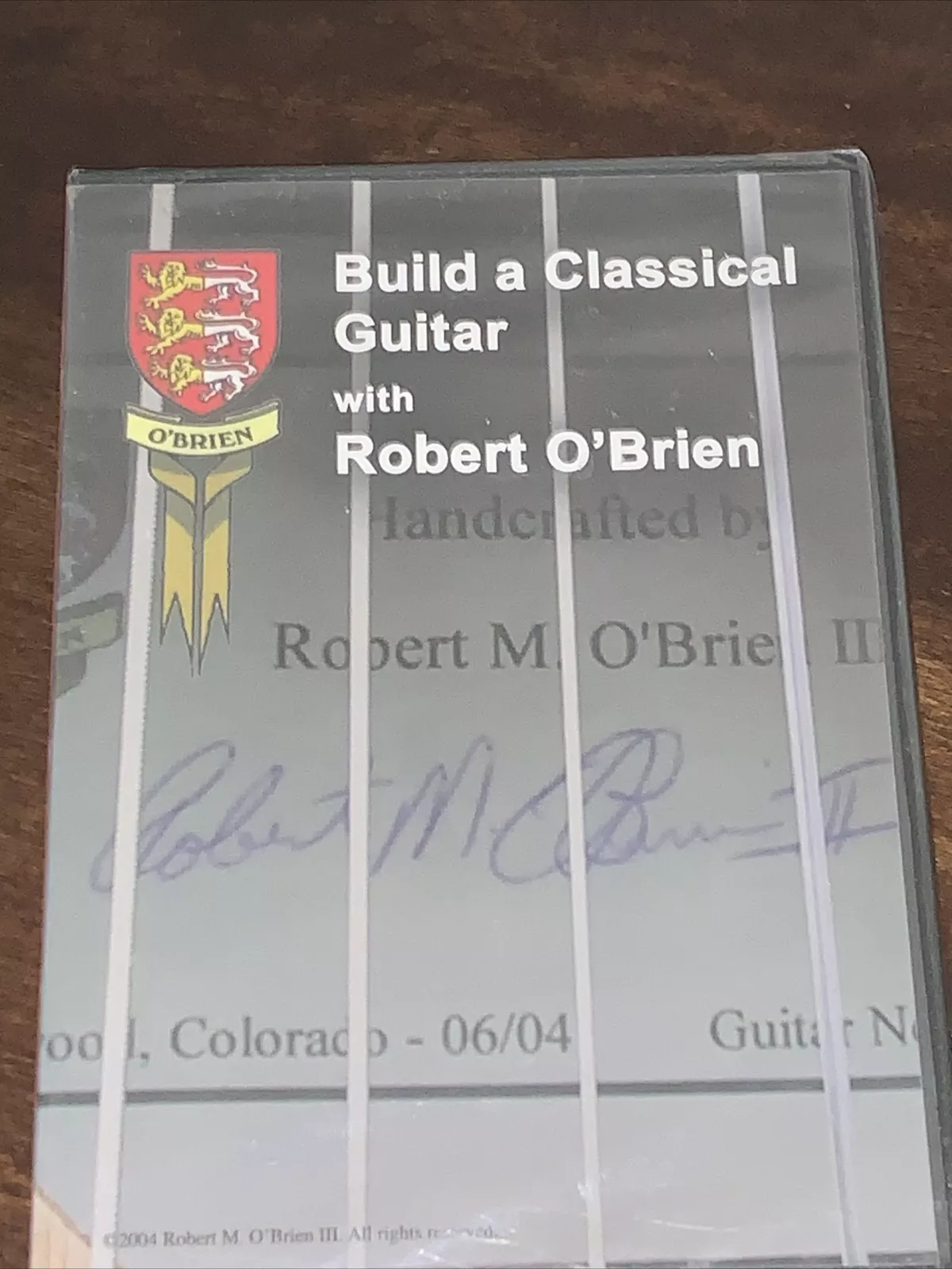 Build A Classical Guitar with Robert O'Brien (Dvd) - Walmart.com