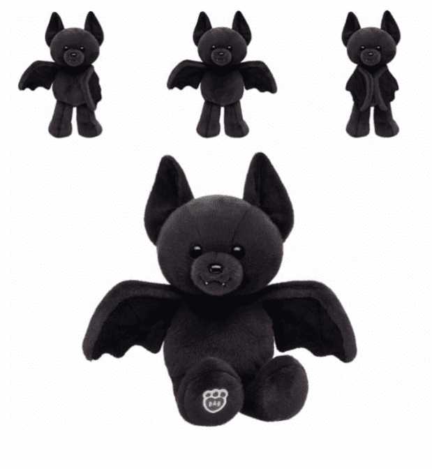 Build A Bear Posable Halloween Bat Stuffed Animal – Plush Bat Toy with ...