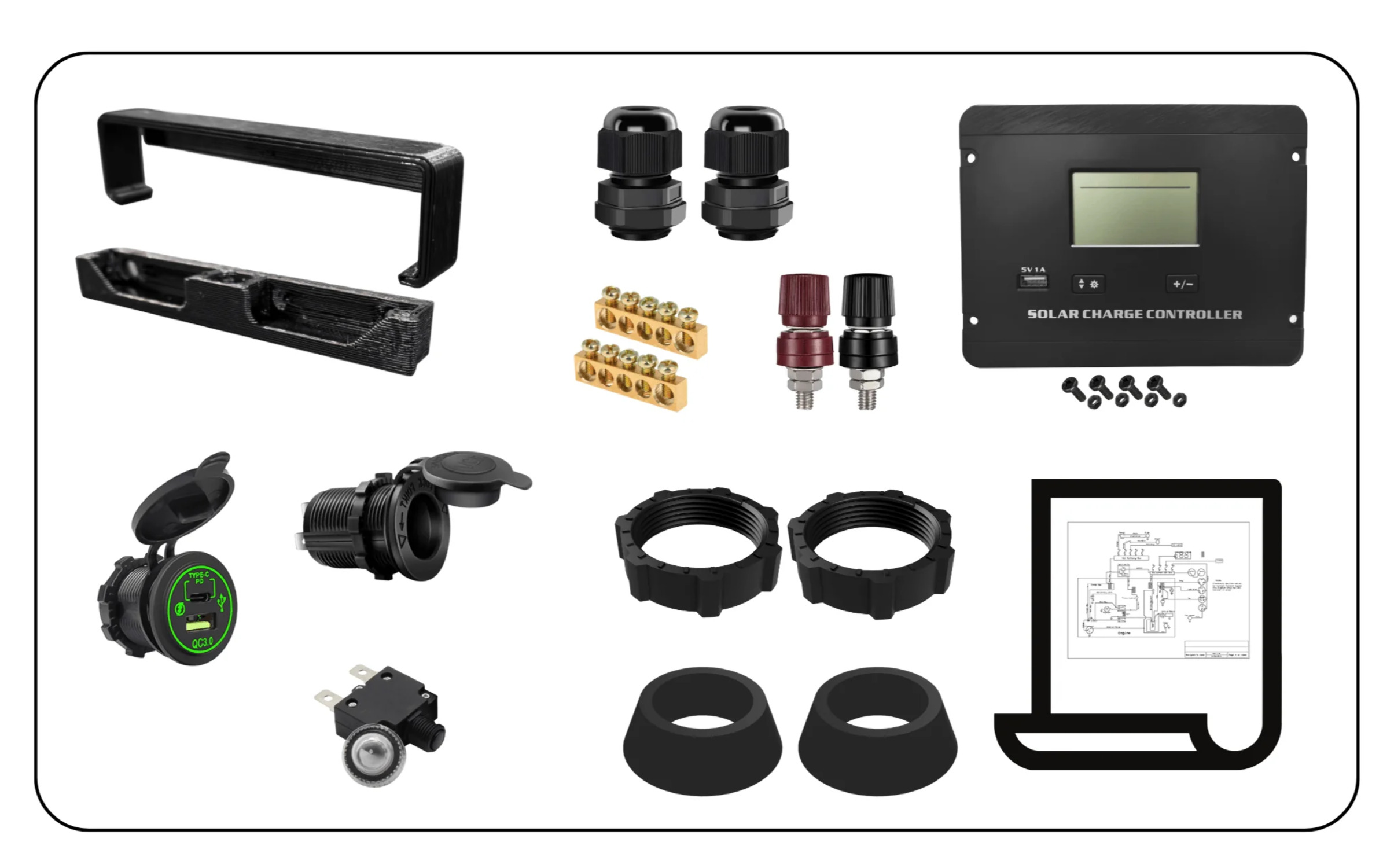Build-It-Yourself DIY Solar Generator KIT: Assemble it Yourself ...