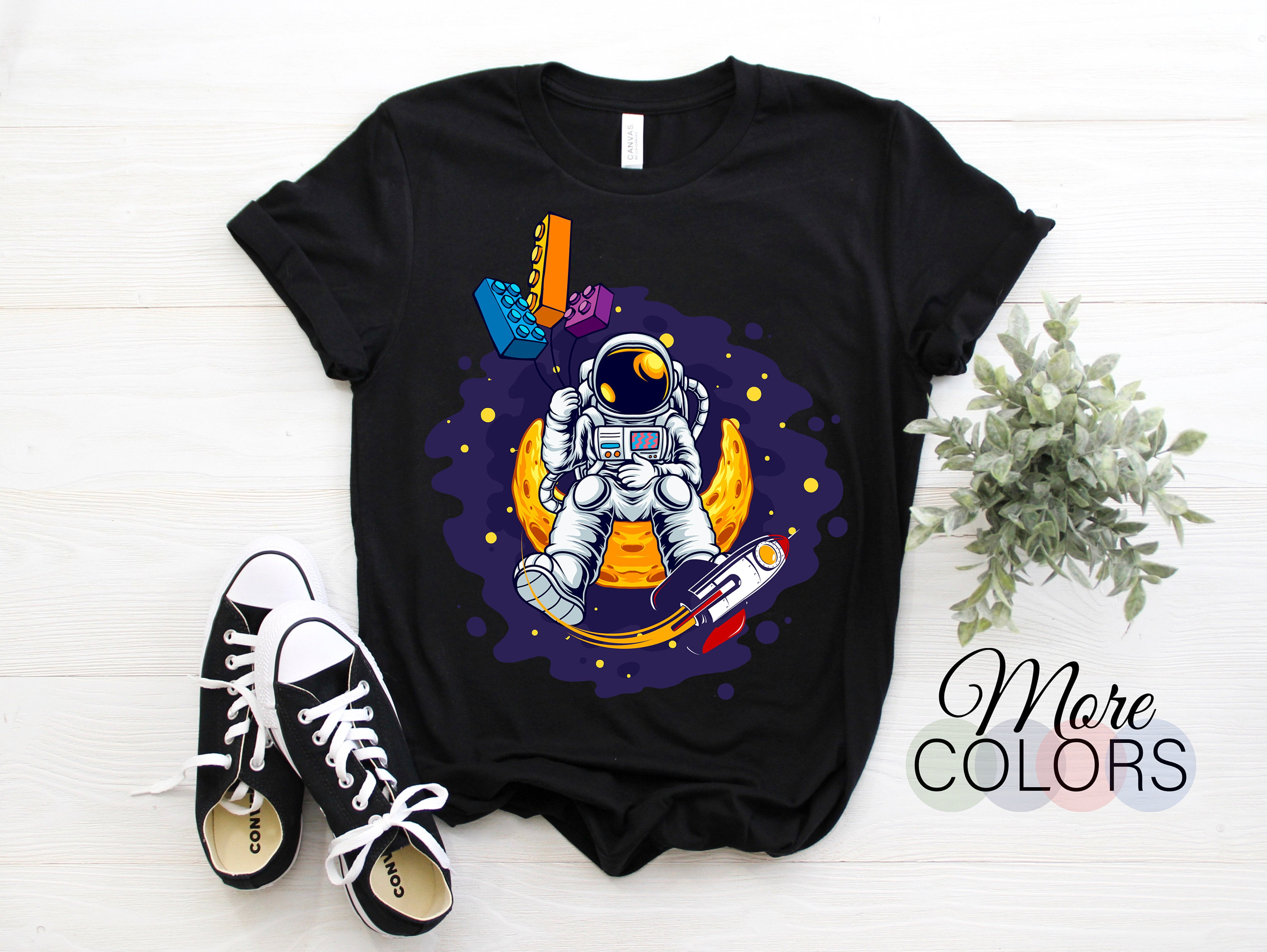 Build Master Astronaut Spaceman Solar System Builder Building Blocks ...