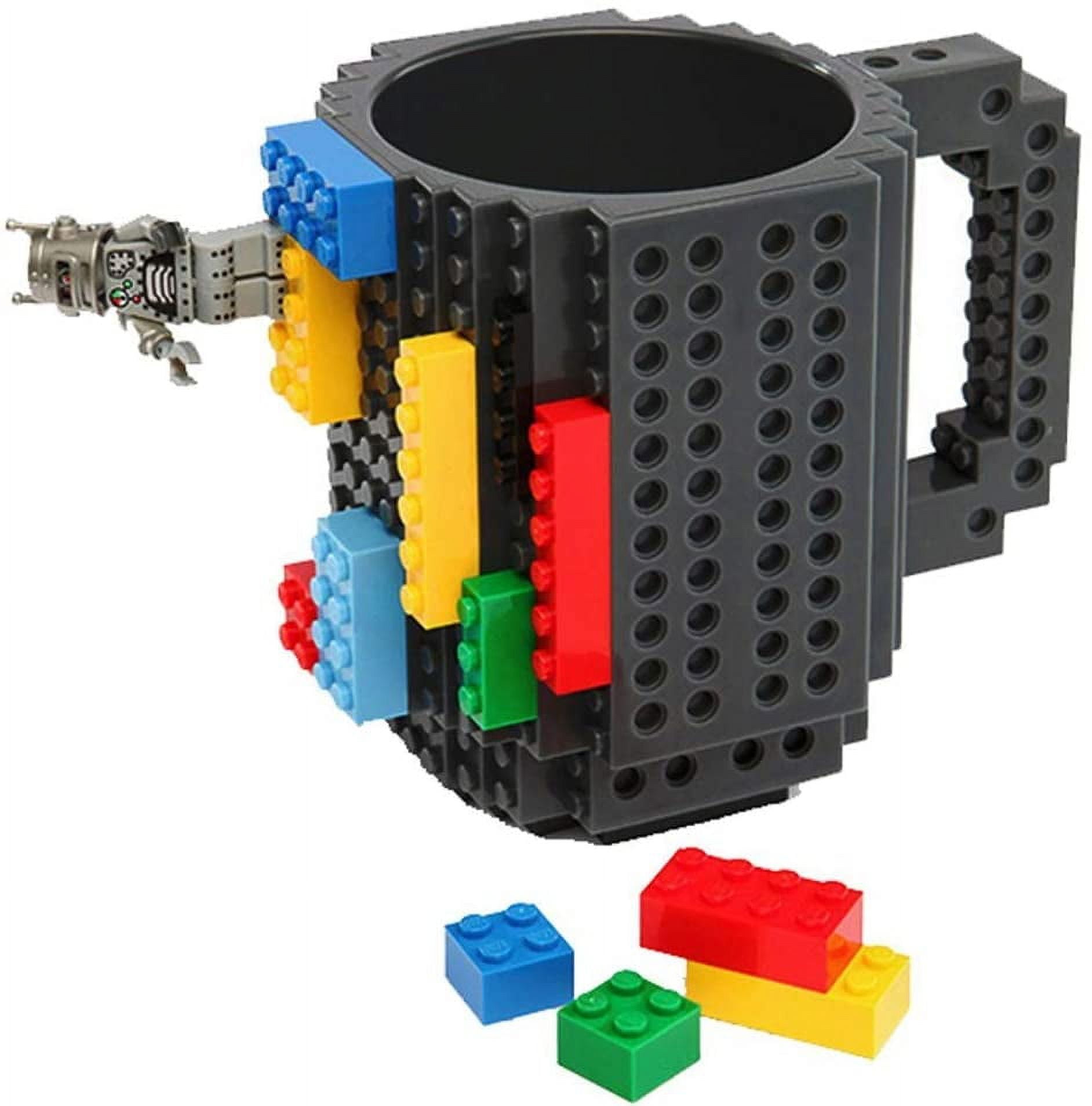 Build-On Brick Mug - BPA-free 12oz Coffee Mug - Walmart.com