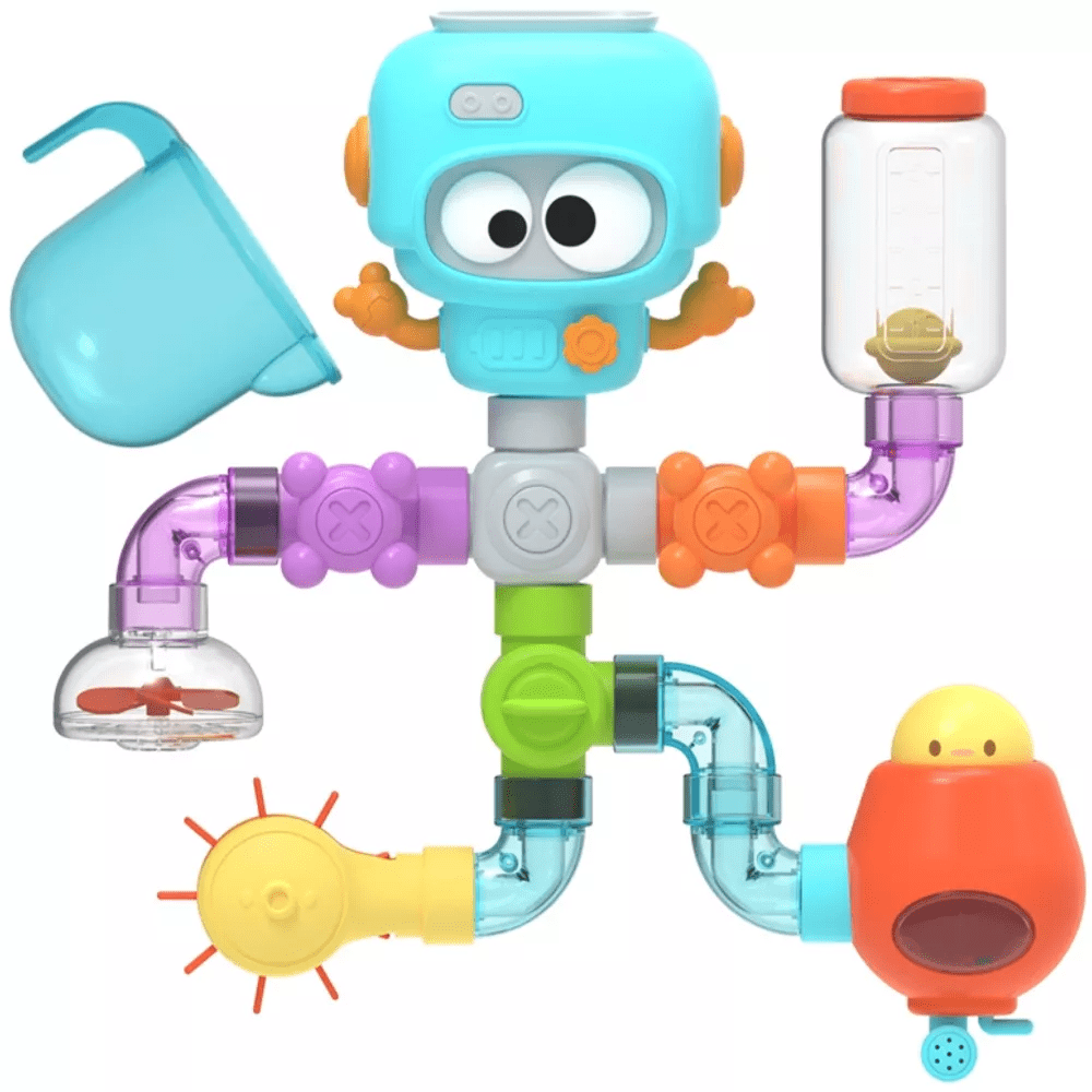 Build & Splash Bath Pipe Toys – Fun DIY Water Construction Set with ...