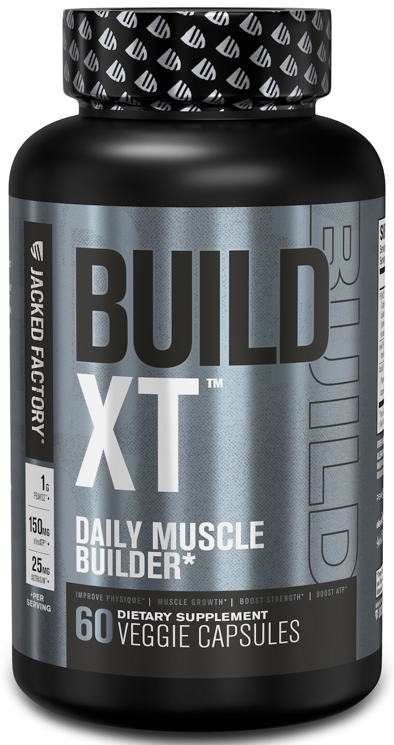 Build-XT Muscle Builder for Fitness & Performance - Strength Supplement ...