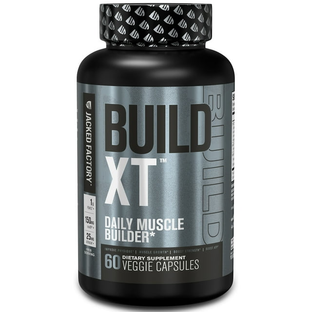 Build-XT Muscle Builder for Fitness & Performance - Strength Supplement ...