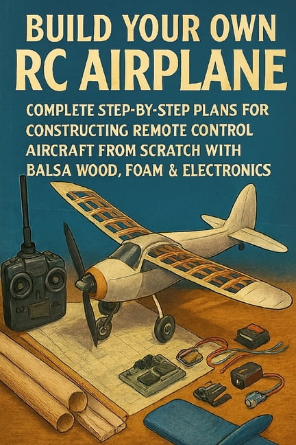 Build Your Own RC Airplane: Complete Step-by-Step Plans for ...