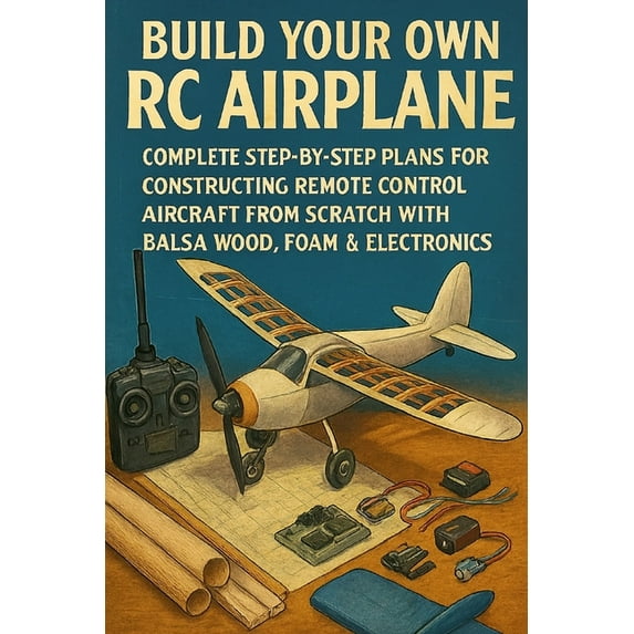 Build Your Own RC Airplane: Complete Step-by-Step Plans for ...