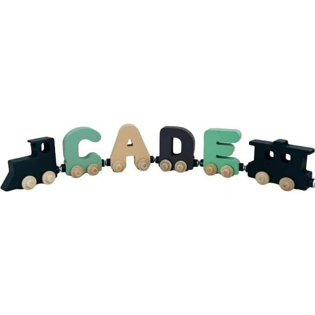 Build Your own Train with Our Sage Beige Colors. Personalized Wooden ...