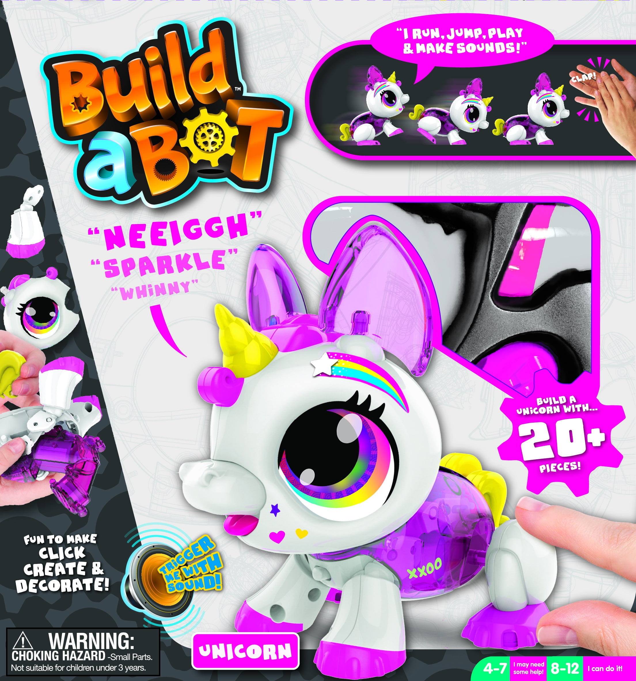 Build-a-Bot - Unicorn - Build And Customize Your Own Pet! - Walmart.com