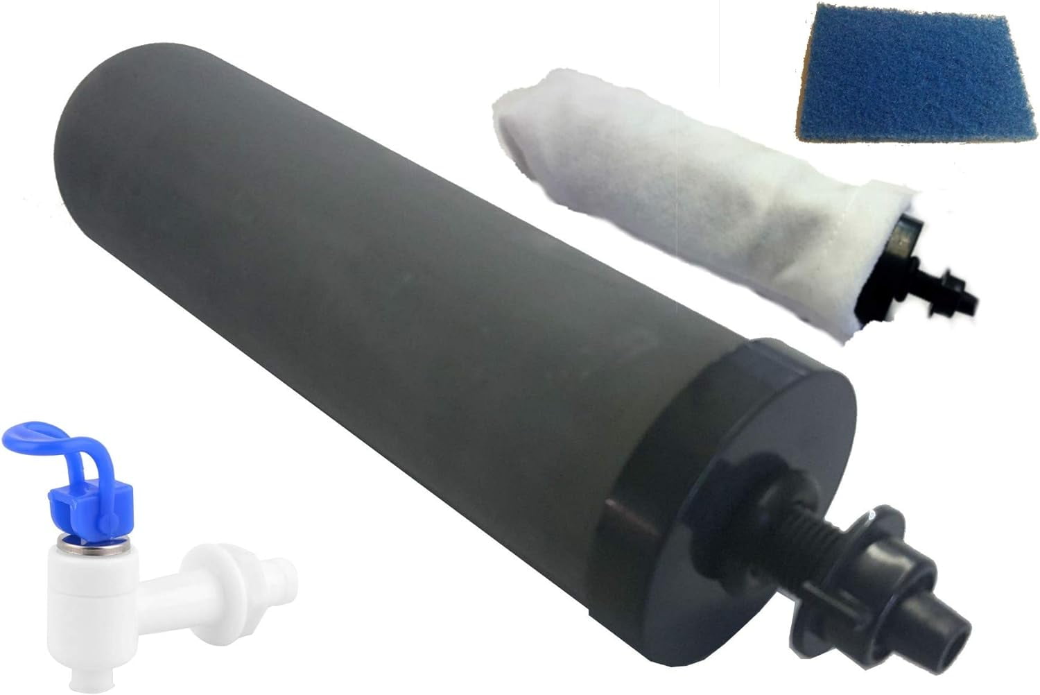 Build a Gravity Water Filter Kit Candle Ceramic Water Filter - Walmart.com