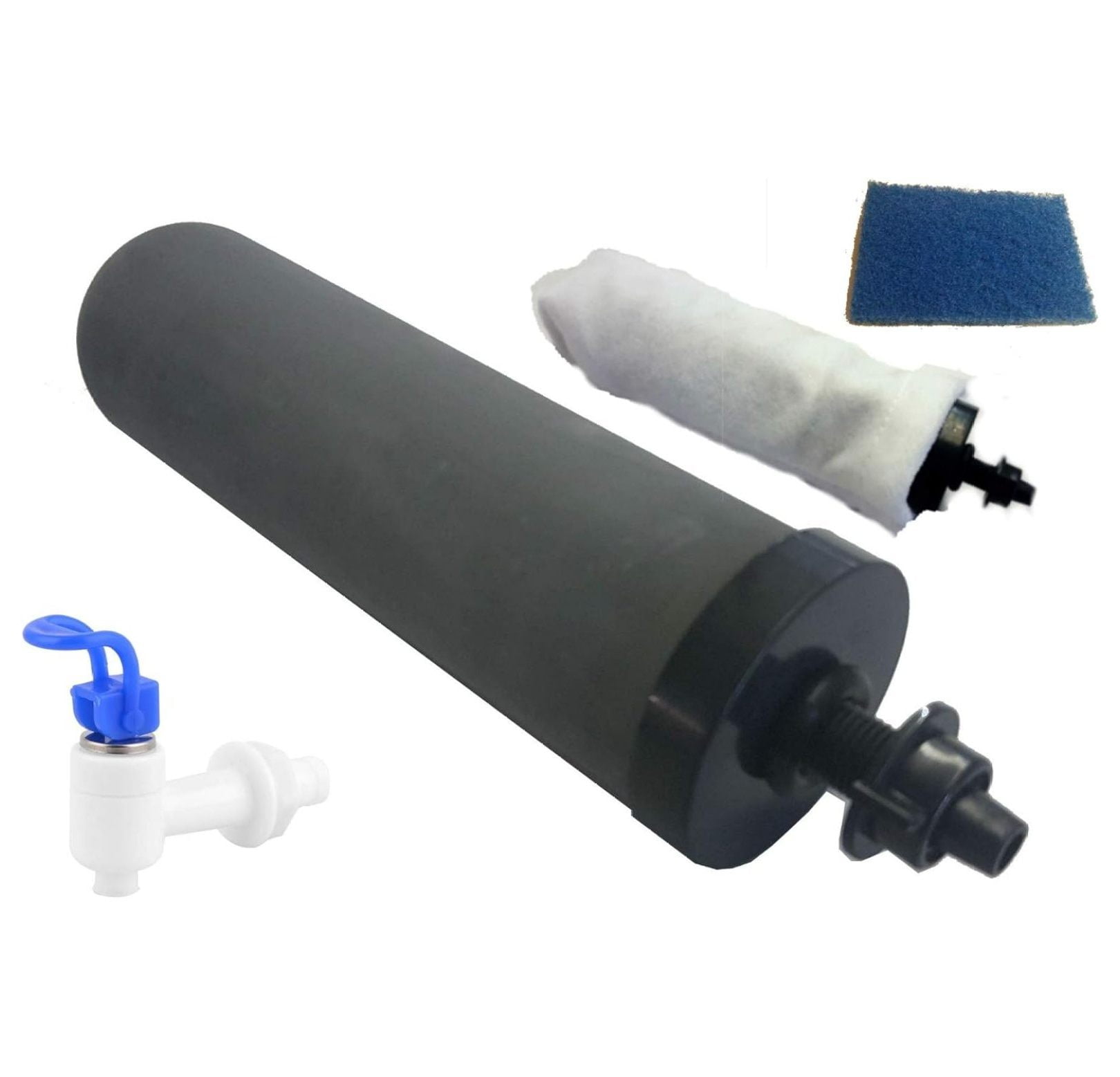 Build a Gravity Water Filter Kit Candle Ceramic Water Filter - Walmart.com